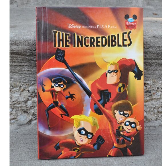 Disney | Other | The Incredibles Disney Hard Cover Book 204 26 | Poshmark